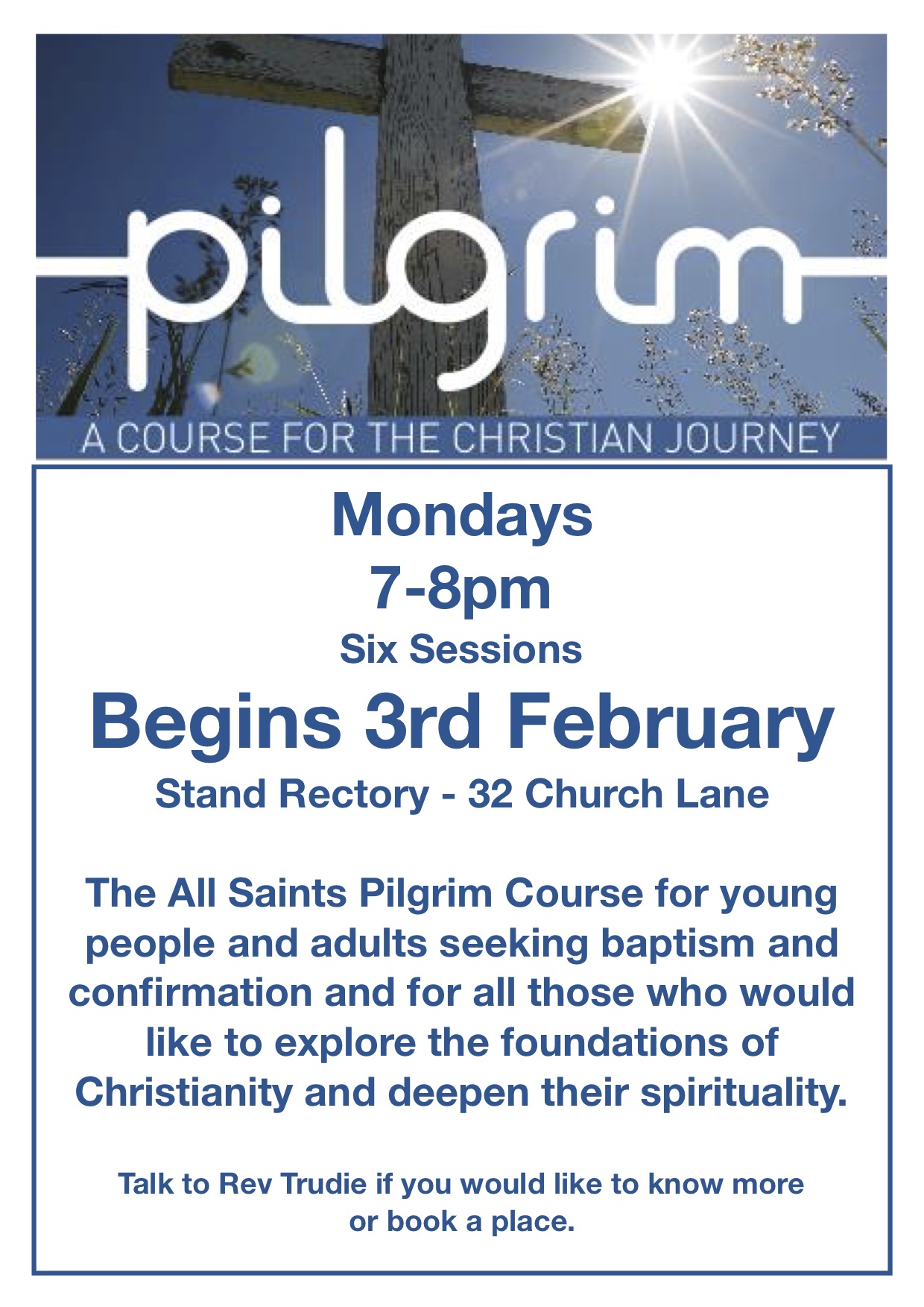 pilgrim-course-1 – All Saints Stand, Whitefield