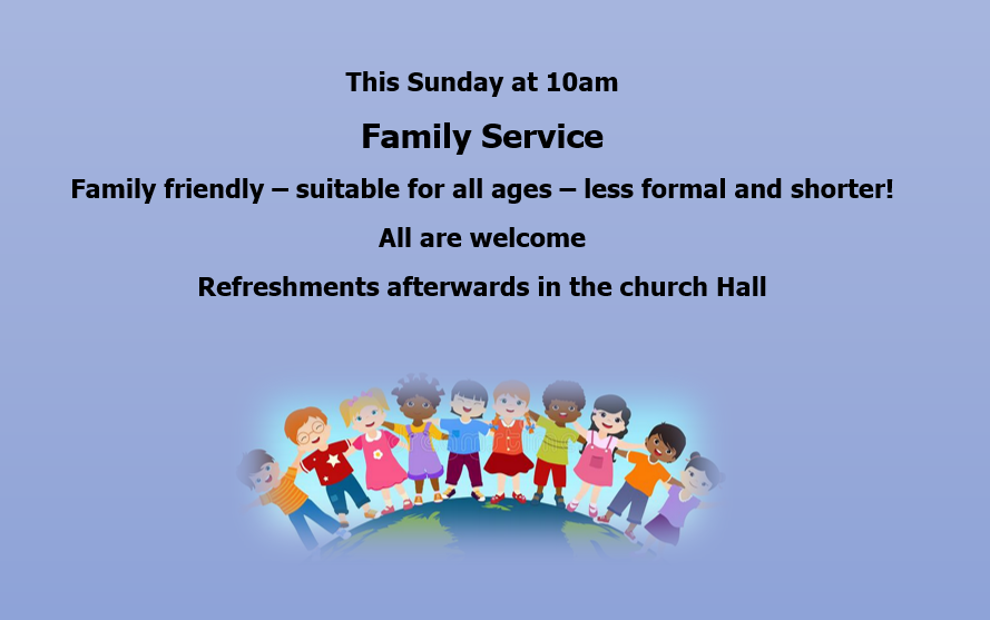 Harvest Family Service Sunday 13th October – All Saints Stand, Whitefield
